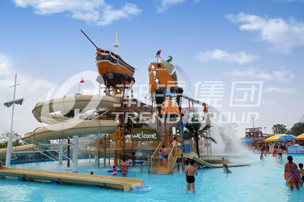 Funny Aqua Playground Fun Water Slides Combination With Biggest Water ...