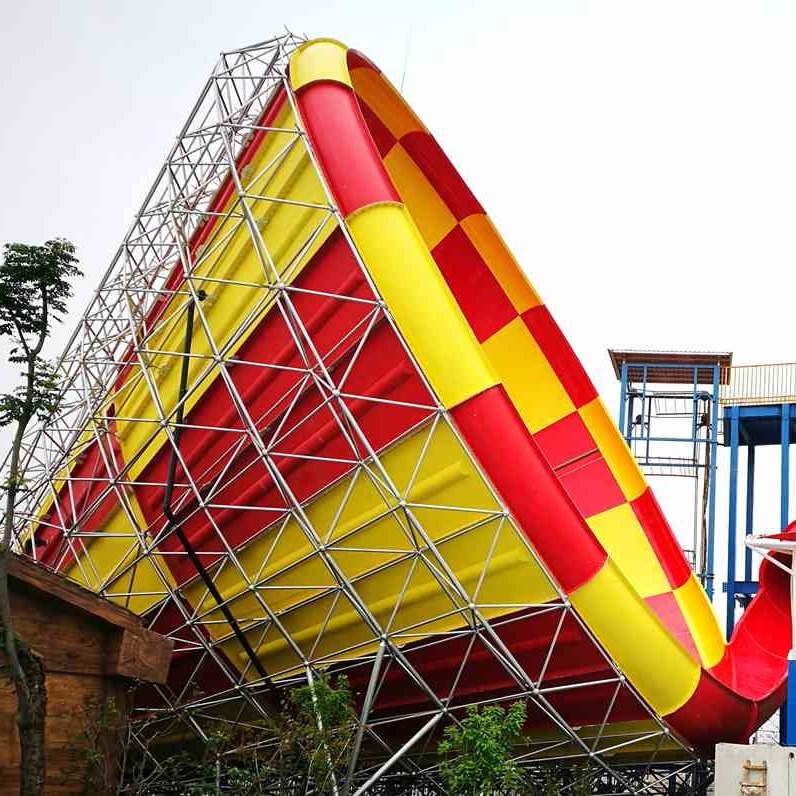 Aqua Park Products / Super Tornado Fiberglass Water Slides 14.6m ...