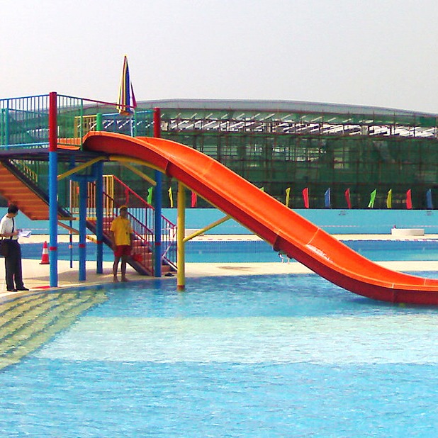 Fiberglass Kids' Water Slides , Commercial Water Slides for Resort ...